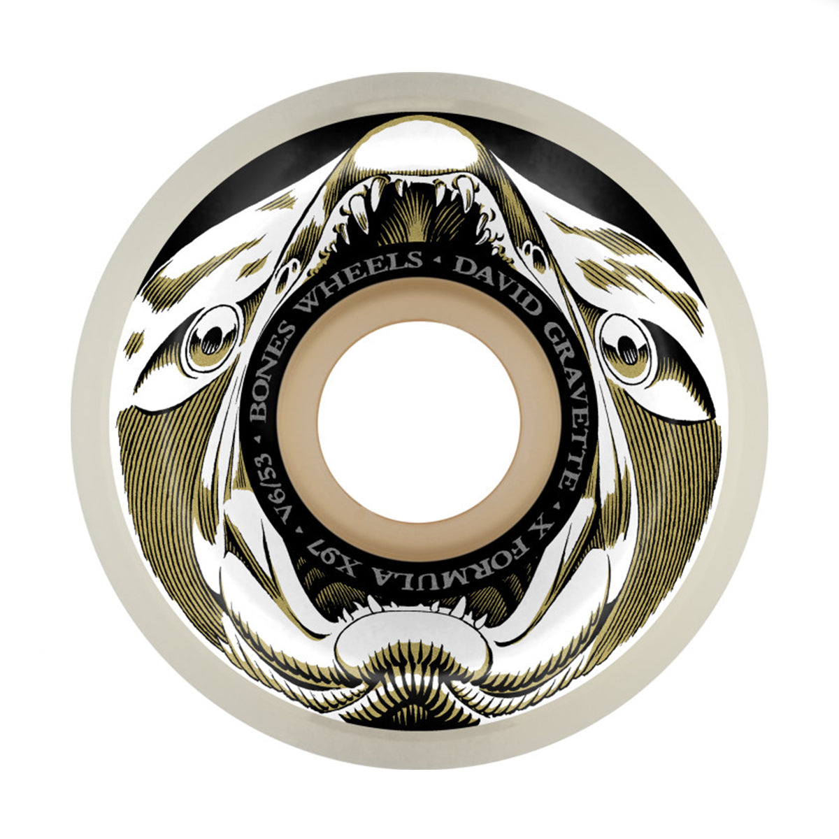 Bones X-Formula 97a - Gravette Salmon 53mm V6 | Underground Skate Shop