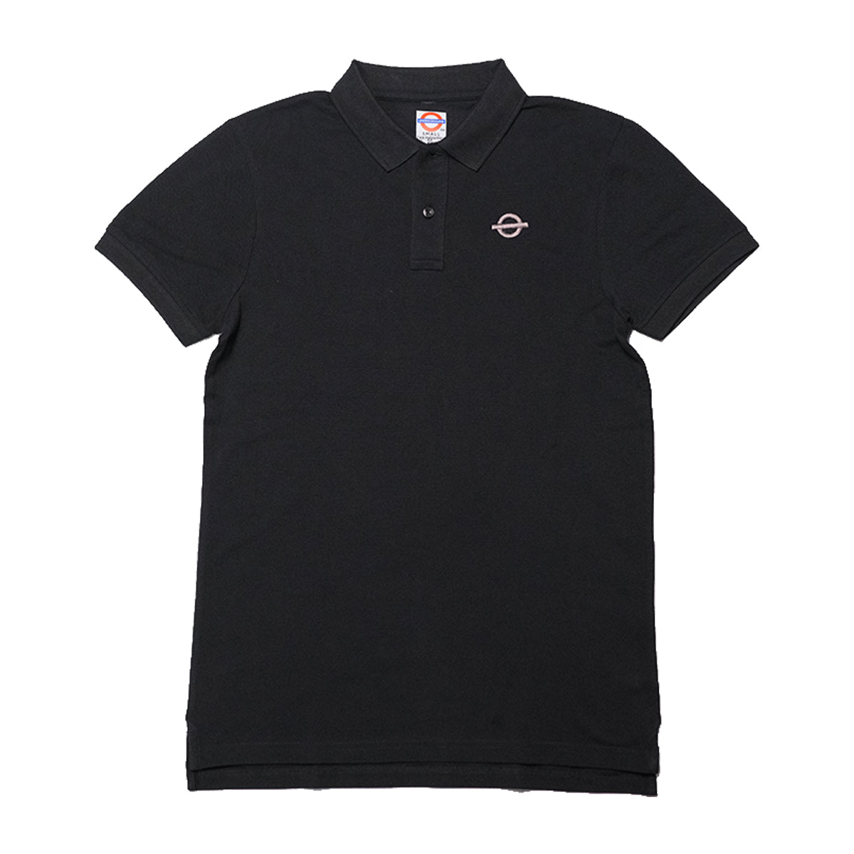 Underground Roundel Logo Polo - Black | Underground Skate Shop